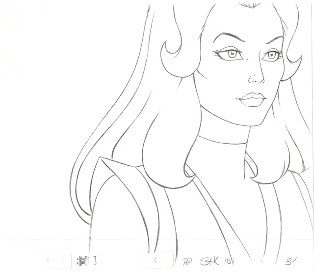 SHE-RA PRINCESS OF Power Animation Production Cel Drawing Filmation ...