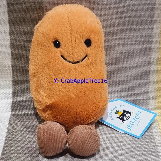 JELLYCAT AMUSEABLE BEAN Soft Toy Plush BNWT NEW £44.99 - PicClick UK