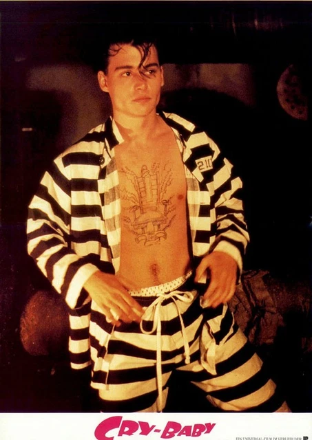 CRY-BABY ORIGINAL GROSS-AUSHANGFOTO Johnny Depp / Traci Lords / Joe ...