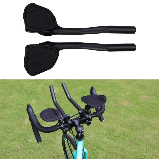 1PAIR AERO BAR Lightweight Impact Resistance Road Bike TT Handlebar ...