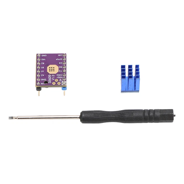 STEPPER MOTOR DRIVER Module 256 Microstep Subdivisions Mute S6609 ...
