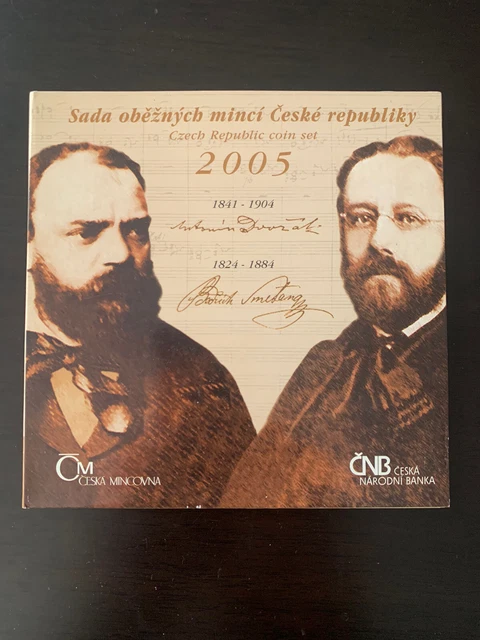 CZECH REPUBLIC COIN Set Dvorak And Smetana EUR 422,05 - PicClick FR