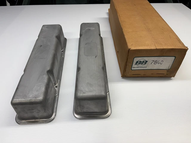 VINTAGE B&B PERFORMANCE Small Block Chevy Tall Cast Aluminum Valve ...