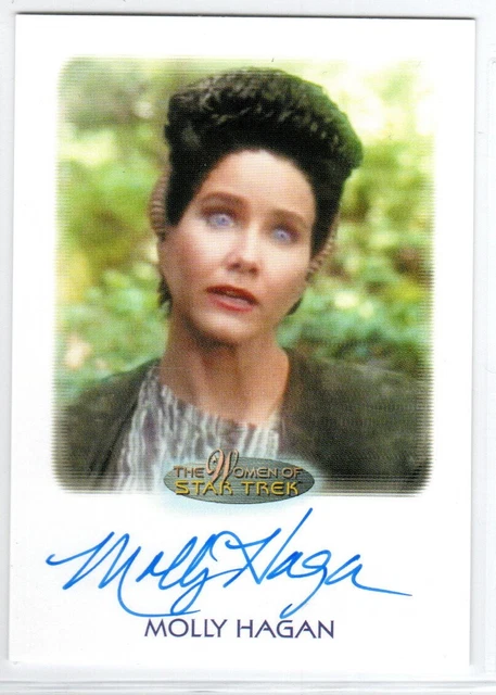 THE WOMEN OF Star Trek 50Th Anniversary Molly Hagan As Eris Ds9 ...