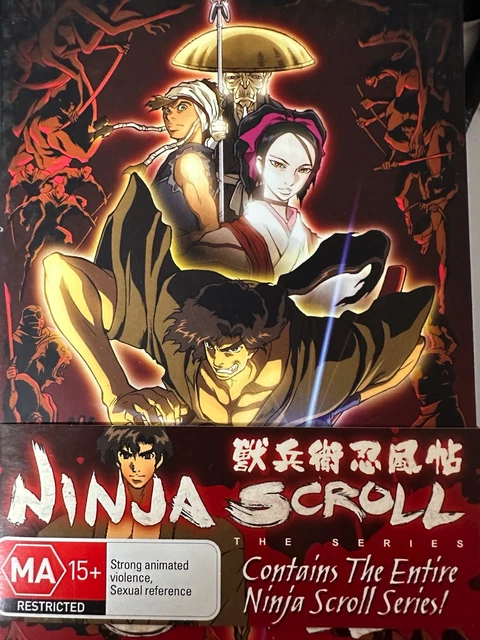 NINJA SCROLL - The Series 3 x DVD Box Set AS NEW! Madman $31.49 ...
