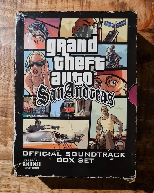 GRAND THEFT AUTO GTA San Andreas Soundtrack Box Set EUR 90,00 - PicClick FR