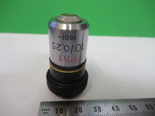 ZEISS WINKEL PHASE Lens 10X/160 Microscope Lenses Part As Pictured $137 ...