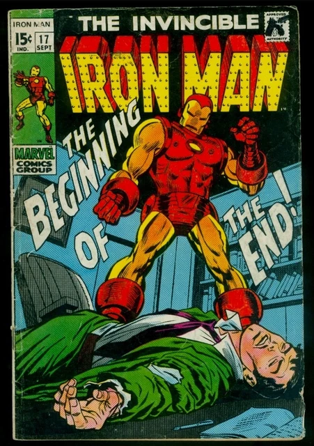 MARVEL COMICS THE Invincible IRON MAN #17 1ère Madame Masque très bon ...