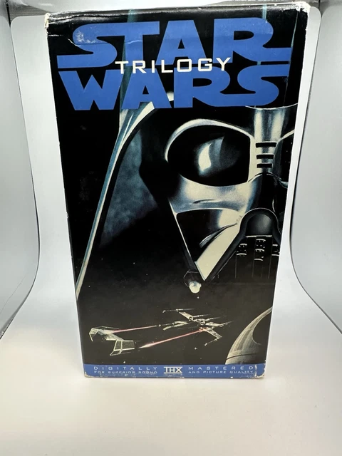 VHS STAR WARS Trilogy Box Set 1995 THX 20th Century Fox £18.58 ...