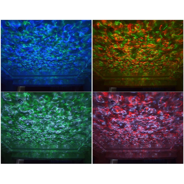 PROJECTOR STAR SKY Lamp Multi-Color USB LED Speaker Music Player Night ...