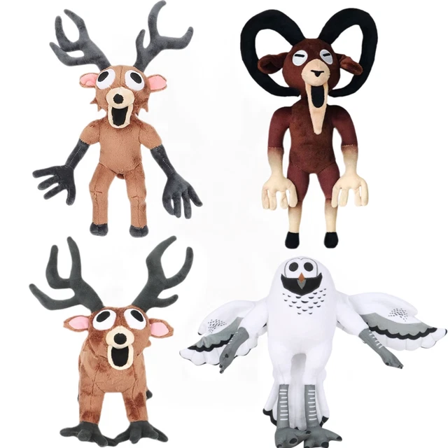 99 NIGHTS IN The Forest Plush The Ram Deer Soft Toy Owl Stuffed Doll ...