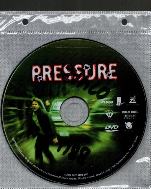 PRESSURE (2002) DVD *DISC ONLY* = REGION 1 - Kerr Smith £3.26 - PicClick UK