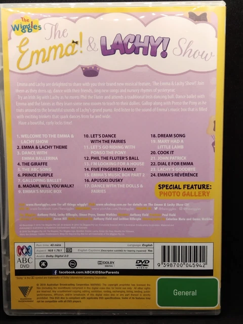 THE WIGGLES - The Emma & Lachy Show (DVD, R4, PAL, 2018) £9.40 ...