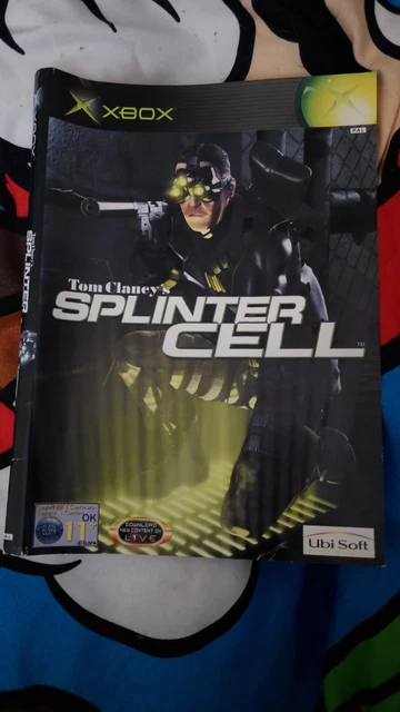 TOM CLANCY'S SPLINTER Cell cover art xbox original $2.58 - PicClick CA