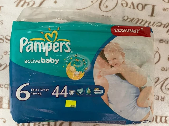 VINTAGE DIAPERS NAPPIES Windeln Couche Pampers Baby Dry Active Baby ...