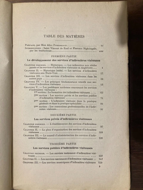 MANUEL L'INFIRMIÈRE VISITEUSE PUF Mary Sewall Gardner 1926 EUR 20,00 ...