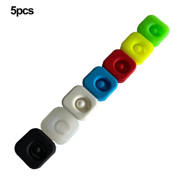 AMORTISSEUR DE RAQUETTE de tennis carr silicone 2,2 * 2 * 1,3 cm pi ces d'abs EUR 9,01 - PicClick FR