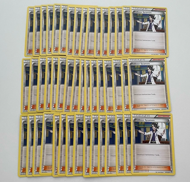 POKEMON TCG XY Professor Sycamore 107/122 Trainer - 48 £18.35 - PicClick UK