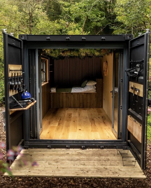 CONVERTED SHIPPING CONTAINER home, office, garden room or holiday ...