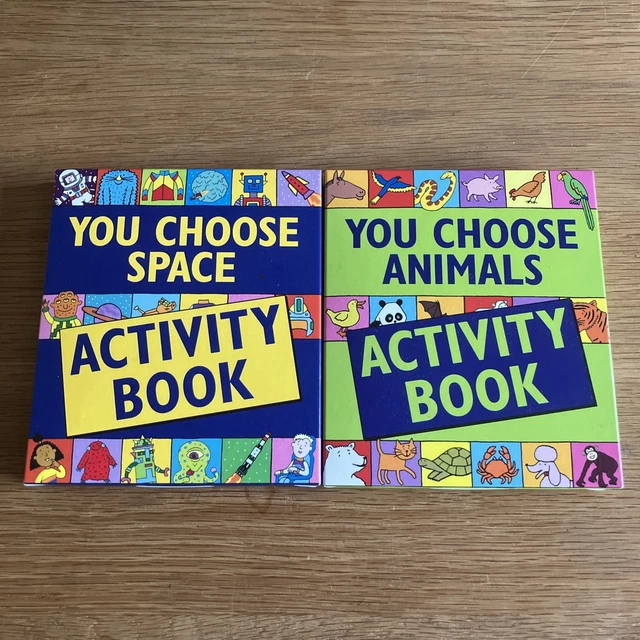 2025 MCDONALD'S HAPPY Meal - You Choose Activity Books Space Animals £3 ...