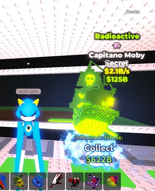 STEAL A BRAINROT | Radioactive Capitano Moby (Super Rare) + OP Trait ...