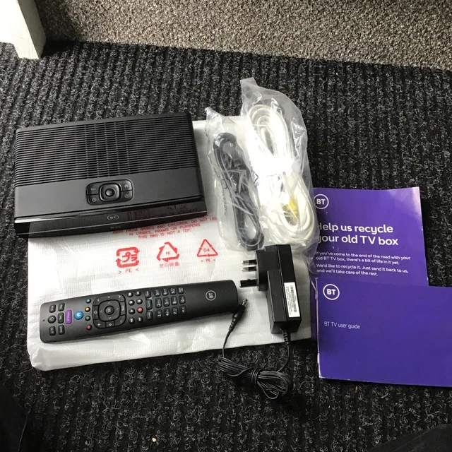 BT ULTRA HD 4K YouView Box UHD DTR-T4000 500GB FAULTY SPARES REPAIRS NO ...