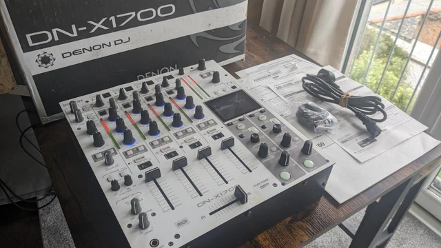 DENON DN-X1700 4 Channel Digital Mixer with sound card USB interface ...