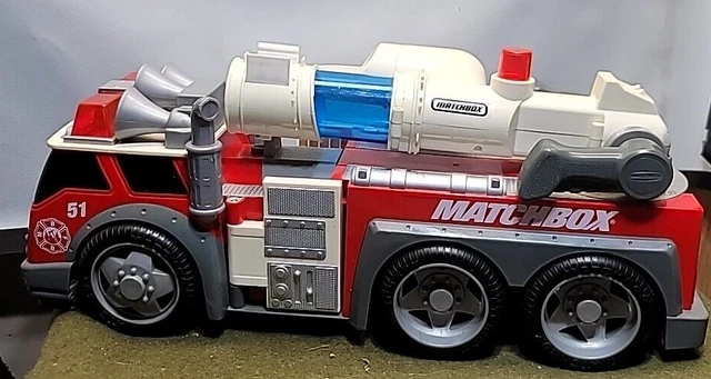 VINTAGE 2001 MATCHBOX Rescue Net Super Blast Fire Truck $25.00 - PicClick