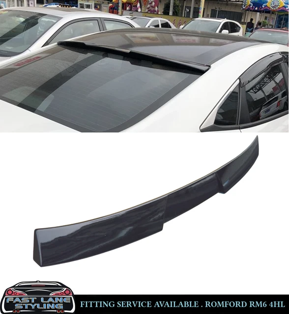 HONDA CIVIC SALOON Rear Window Roof Spoiler Rs Style Gloss Black 2012 ...
