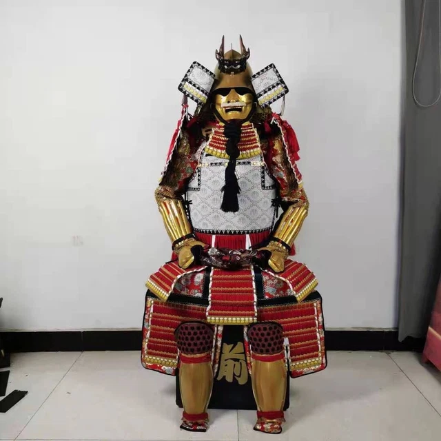 JAPANESE SAMURAI ARMOR Yoroi Wearable Life-size Antique Replica ...