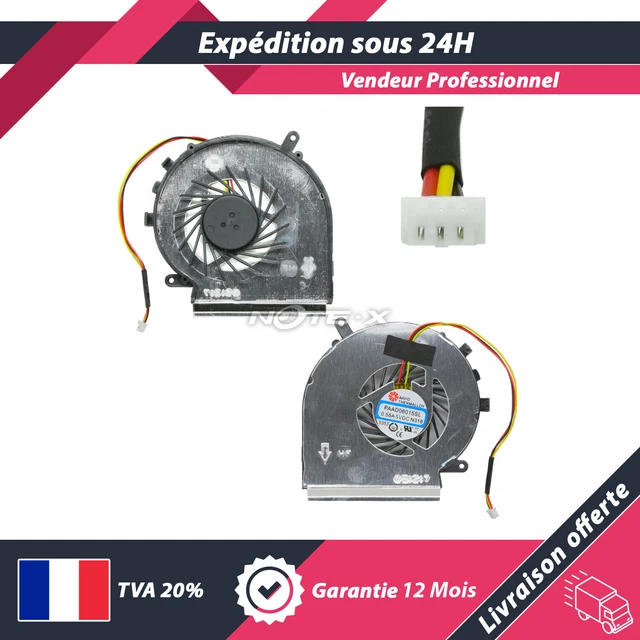 VENTILATEUR CPU FAN Pour Msi Gp72 2Qe-023Au Gp72 2Qe-027Us Gp72 2Qe ...