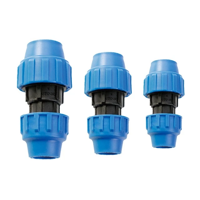 GIUNTO VITE TUBO PE morsetto acqua potabile connettore riduzione accoppiamento 32 x 25 mm EUR 5 ...