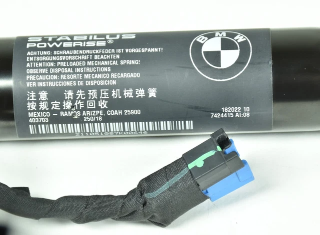 ORIGINAL BMW X4 G02 X4M F98 Spindelantrieb elektrische Heckklappe Links ...