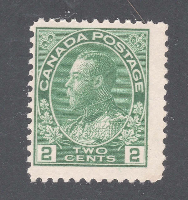 TIMBRE CANADA #107 --- 2c KING GEORGE V -- 1922 -- COMME NEUF EUR 16,64 ...