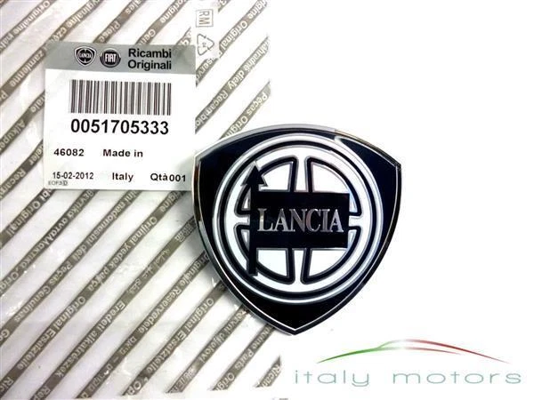 ORIGINAL MOPAR LANCIA Ypsilon 843 Modellzeichen Emblem Logo hinten ...