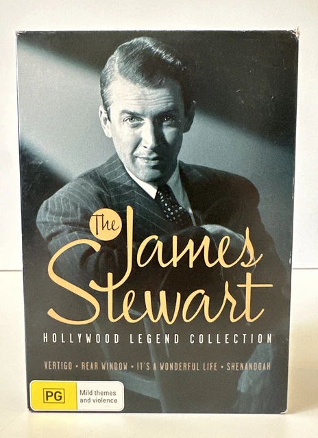 THE JAMES STEWART Hollywood Legend Collection DVD 5-Disc Box Set PAL ...