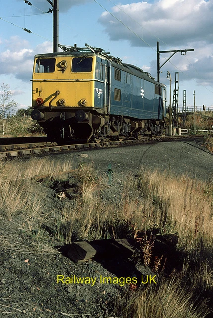 RAILWAY PHOTO 12X8 (A4) Class 76 76053 at Wath Depot c1980 £6.00 ...
