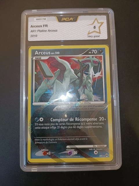 CARTE POKÉMON ARCEUS AR1 PCA 6 FR EUR 30,00 - PicClick FR