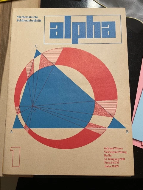 VOLK UND WISSEN Alpha Revue 1980 Mathématiques Géométrie EUR 2,95 ...