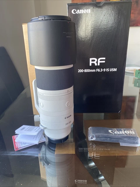 CANON RF 200-800MM f/6.3-9 IS USM Super-telephoto Zoom Lens (Canon RF ...