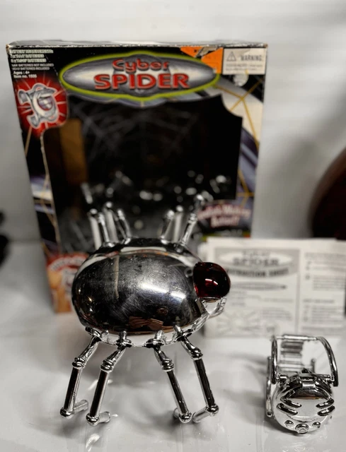 2000 CYBER SPIDER RC W/wrist Remote By Wow Wee-Toys R Us-BATTERIES ...