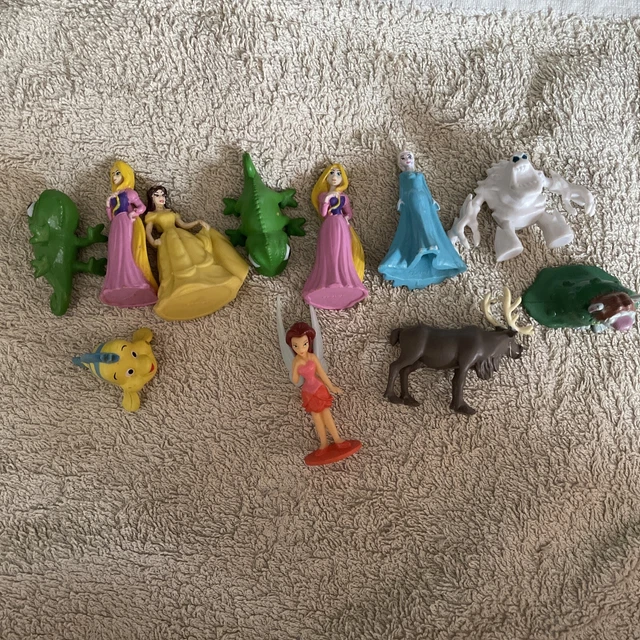 DISNEY MY BUSY Book 12 Figures Frozen Tinkerbell Tangled Beauty/Beast £ ...