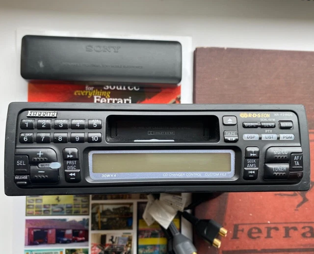 FERRARI 355 F355 F1 550 575 XR F21 RDS XR-F21 RDS XRF21RDS Autoradio ...