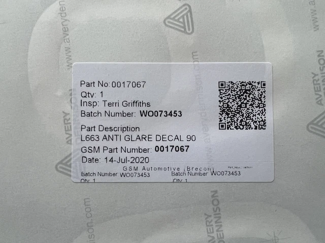 LAND ROVER DEFENDER 90 Bonnet Decal Sticker Landrover Anti Glare L644 ...