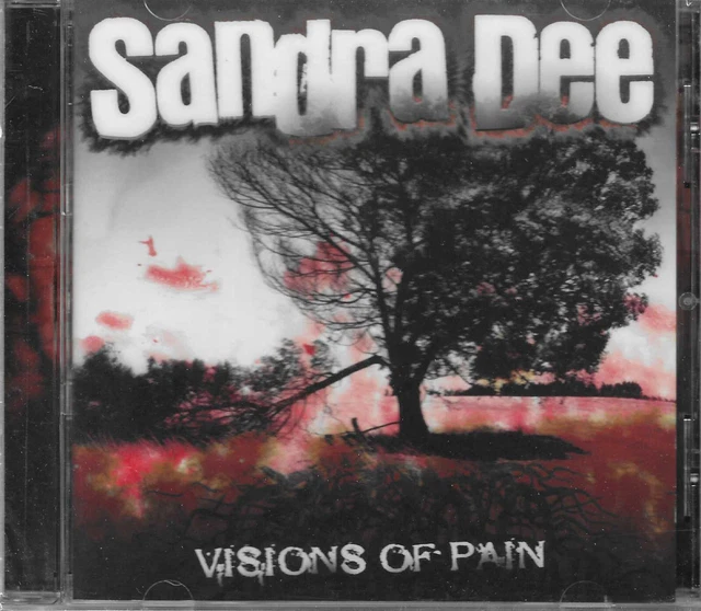 SANDRA DEE VISIONS Of Pain CD HARD ROCK AOR GLAM HAIR SLEAZE METAL ...