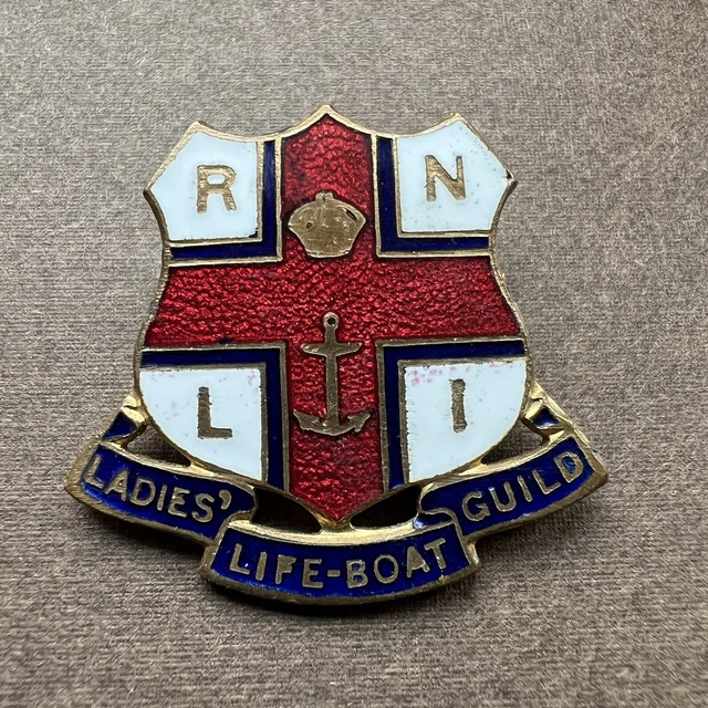 RNLI LADIES LIFE Boat Guild Badge. £9.17 - PicClick UK