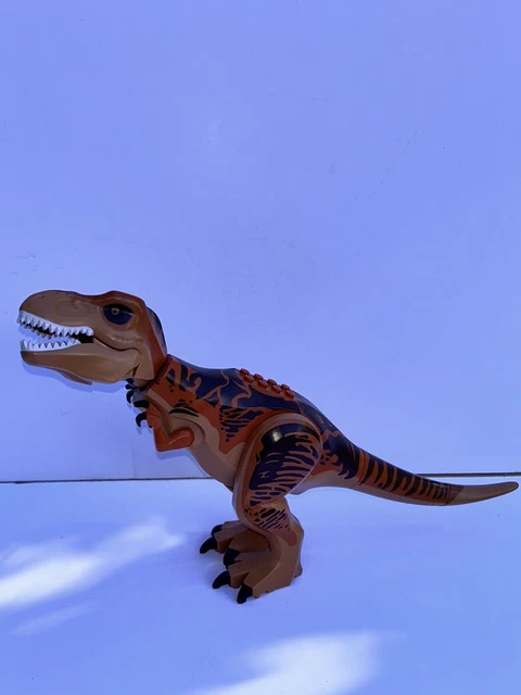 LEGO JURASSIC WORLD T. rex minifigure from set 75918 Genuine Dinosaur £ ...
