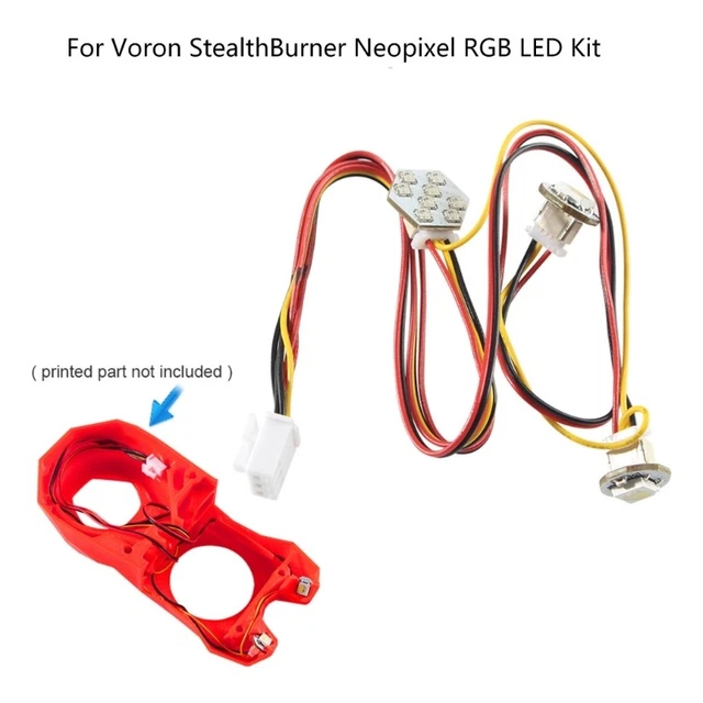 MINI BUTTON LED Light Cable for Voron 2.4 Stealthburner 3D Printers ...
