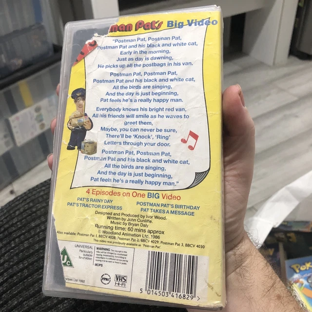 POSTMAN PAT'S BIG Video (1992) VHS BBC Kids Vintage £5.10 - PicClick UK