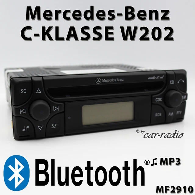 MERCEDES W202 RADIO Audio 10 CD MF2910 MP3 Bluetooth C-Class S202 Car ...